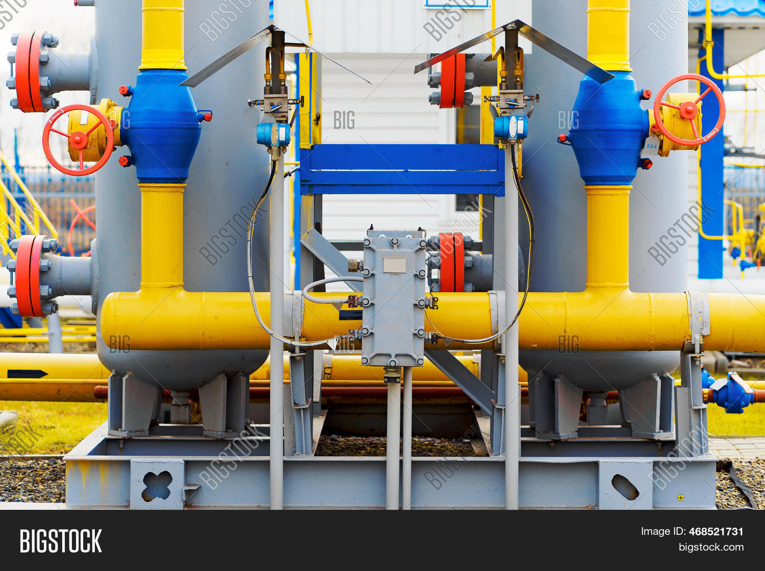 Gas Distribution Image & Photo (Free Trial) | Bigstock