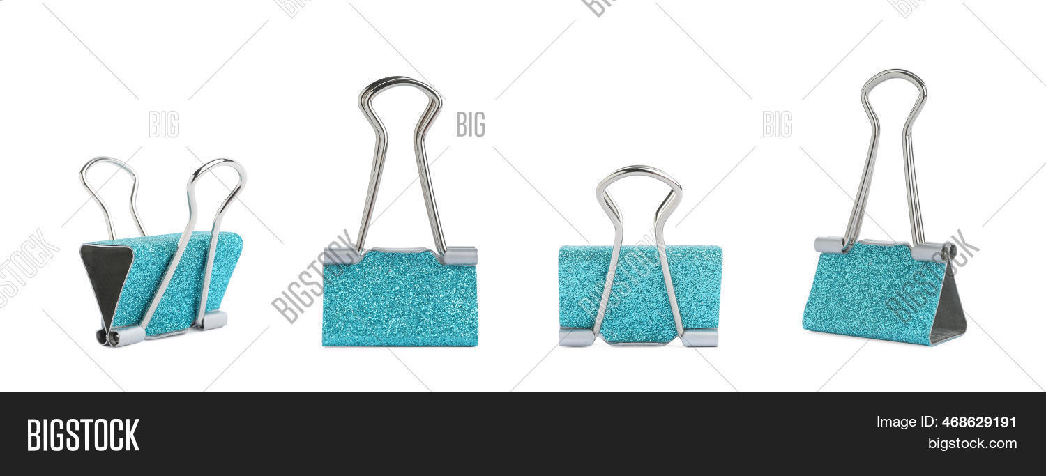 Set Light Blue Binder Image & Photo (Free Trial) | Bigstock