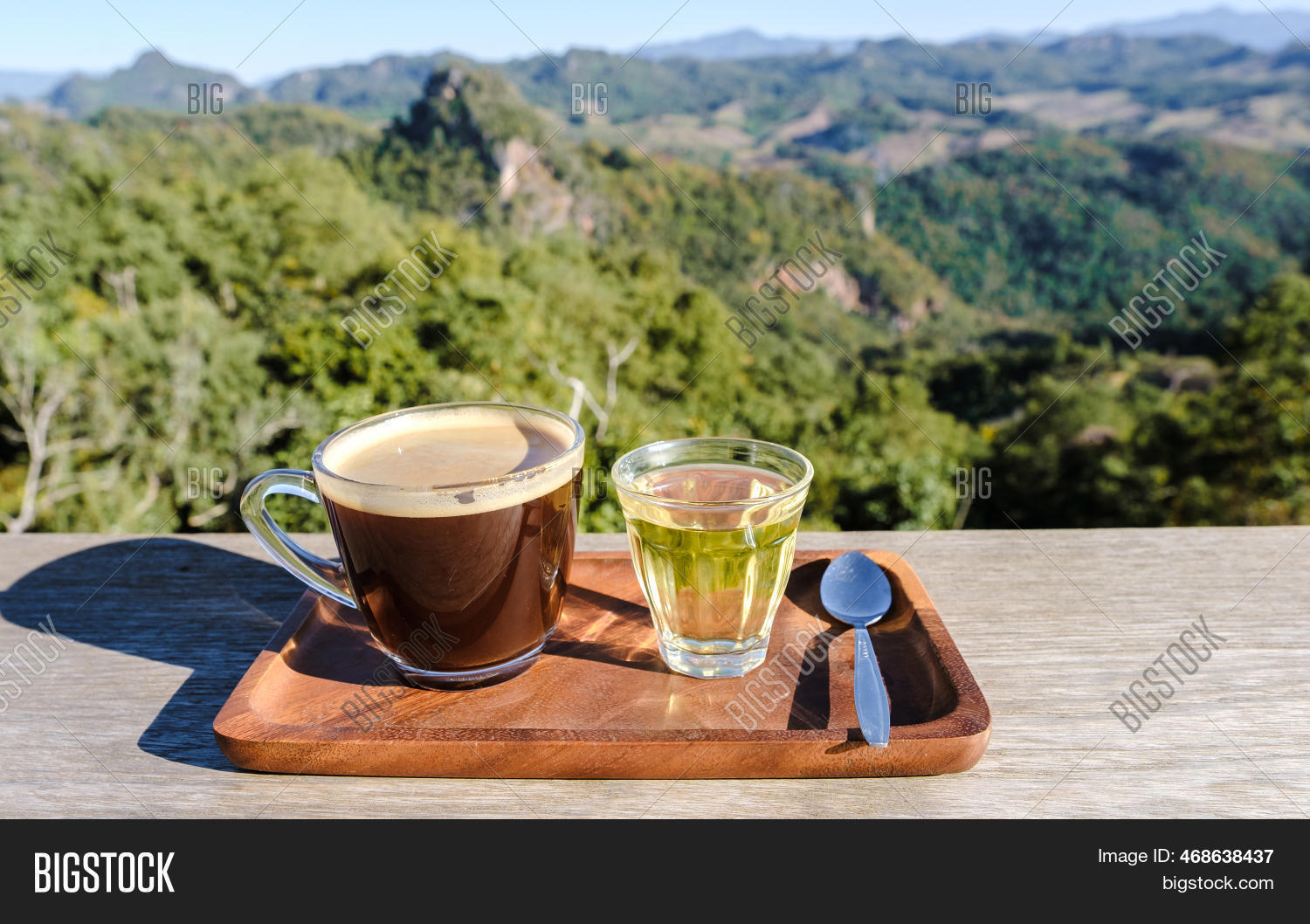 Cup Tea Mountains Image & Photo (Free Trial) | Bigstock