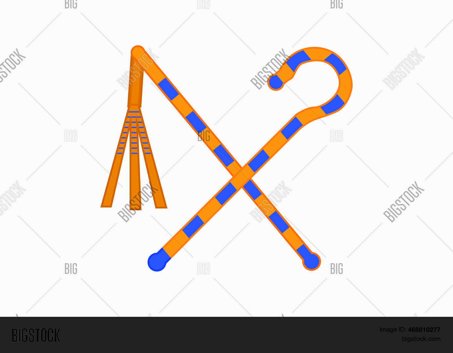 Pharaoh Symbols Icon Vector & Photo (Free Trial) | Bigstock