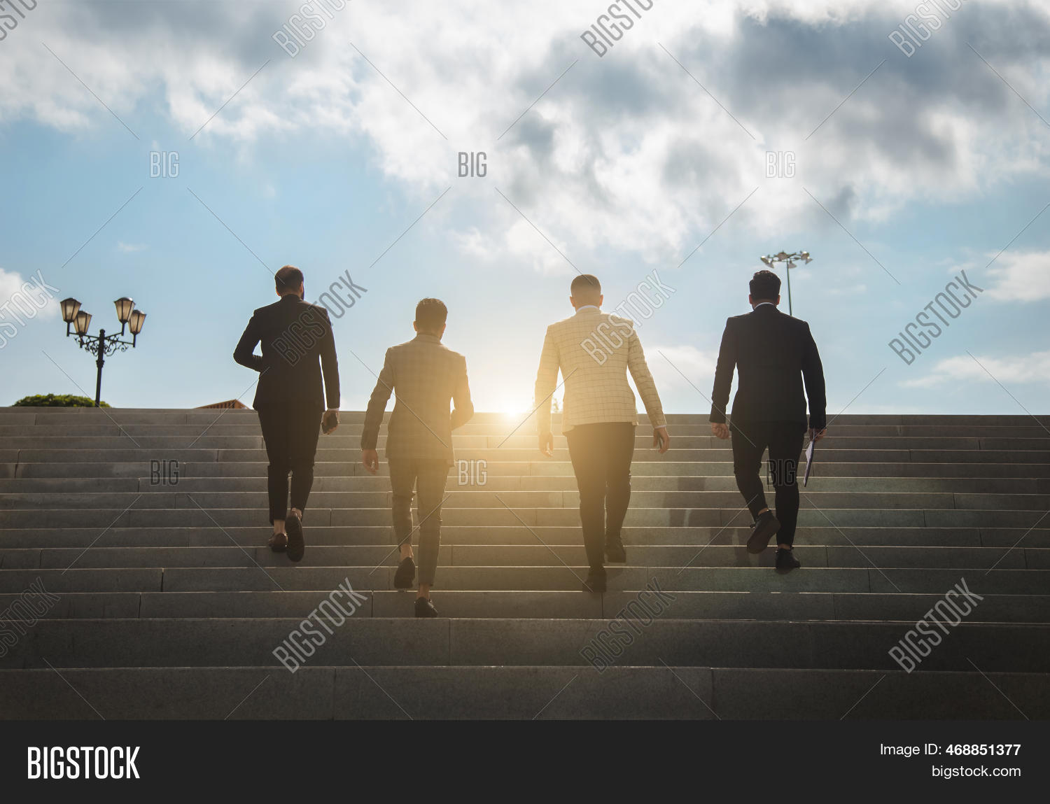 Business People Climb Image & Photo (Free Trial) | Bigstock