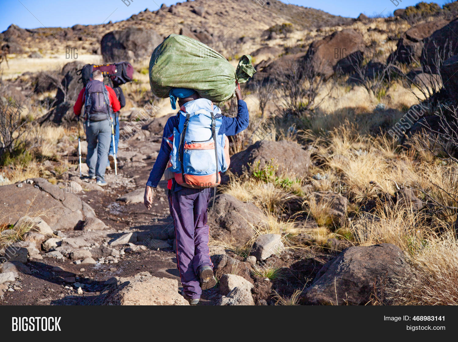 Porter Carrying Heavy Image & Photo (Free Trial) | Bigstock