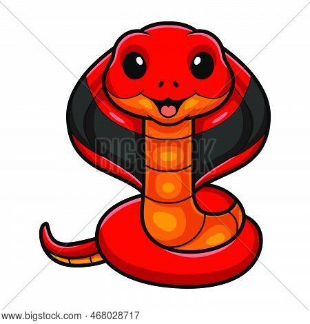 Scary Cartoon Snake