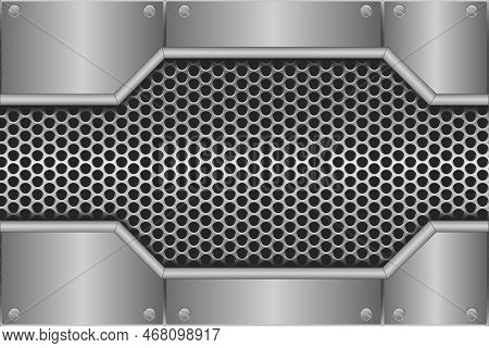 Perforated Industrial Vector & Photo (Free Trial) | Bigstock