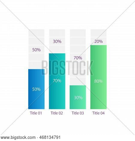 Stacked Column Vector & Photo (Free Trial) | Bigstock