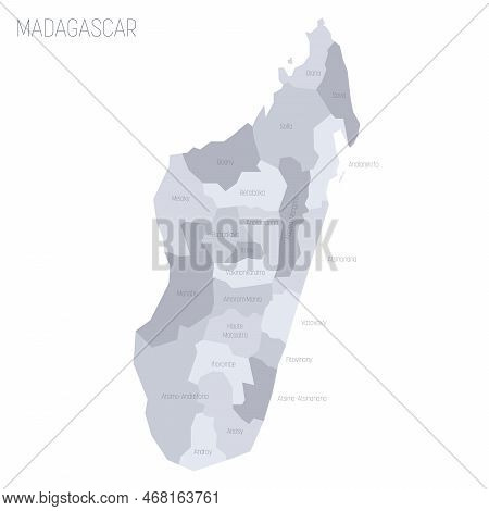 Madagascar Political Vector & Photo (Free Trial) | Bigstock