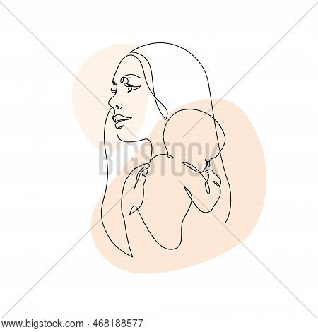 Woman Holding Baby Vector & Photo (Free Trial) | Bigstock