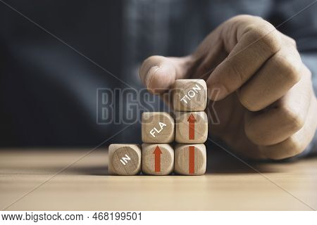 Inflation Wording Image & Photo (Free Trial) | Bigstock