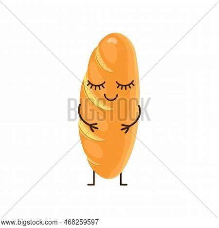 Cute Loaf Bread Vector & Photo (Free Trial) | Bigstock
