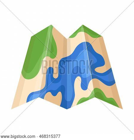 City Map Paper Vector Vector & Photo (Free Trial) | Bigstock