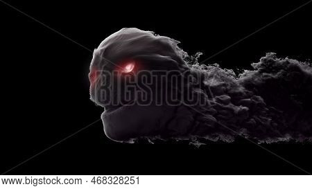 3d Render Smoke Skull Image & Photo (Free Trial) | Bigstock