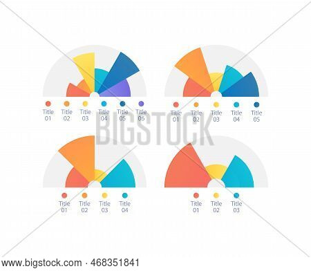 Semi Circle Pie Vector & Photo (Free Trial) | Bigstock