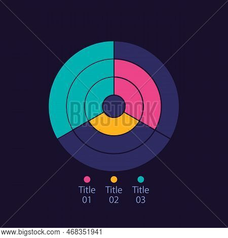 Radial Infographic Vector & Photo (Free Trial) | Bigstock