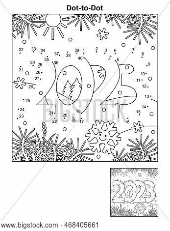 Year 2023 Dot--dot Vector & Photo (Free Trial) | Bigstock
