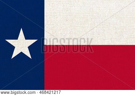 Flag Texas On Textured Image & Photo (Free Trial) | Bigstock