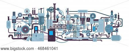 Machine Mechanism Vector & Photo (Free Trial) | Bigstock