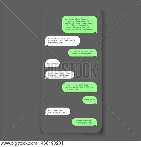 Chat Text Box. Empty Image & Photo (Free Trial) | Bigstock