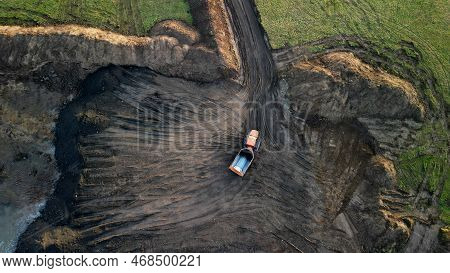 Articulated Truck Dump Image & Photo (Free Trial) | Bigstock