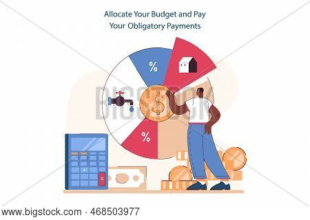 Allocate Your Budget Vector & Photo (Free Trial) | Bigstock