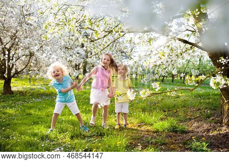 Kids Playing Spring Image & Photo (Free Trial) | Bigstock