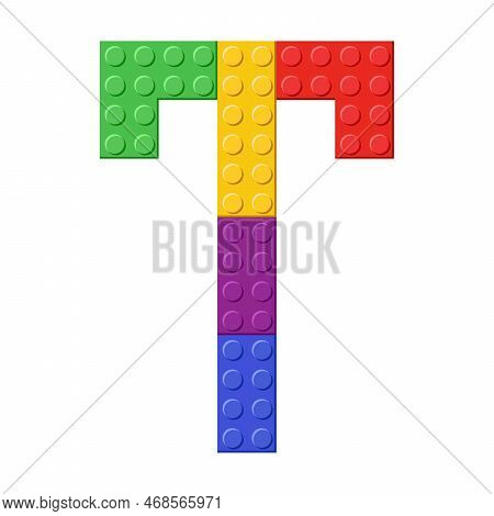 Colorful Toy Bricks Vector & Photo (Free Trial) | Bigstock