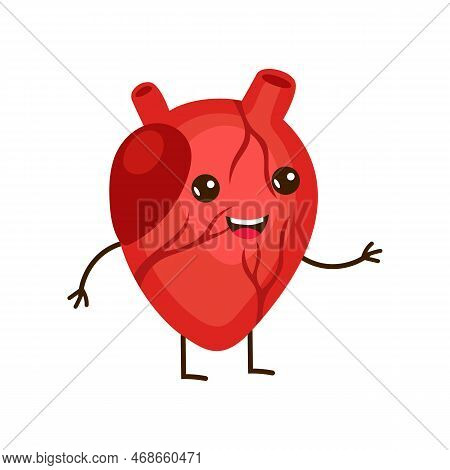 Happy Comic Heart Vector & Photo (Free Trial) | Bigstock