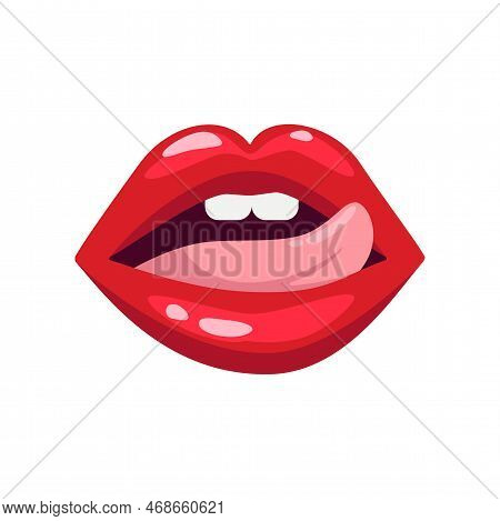 Lips Women Red Vector & Photo (Free Trial) | Bigstock