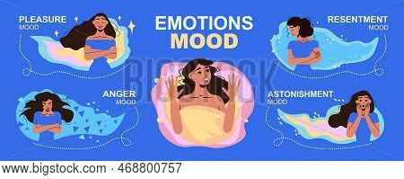 Emotions Mood Vector & Photo (Free Trial) | Bigstock