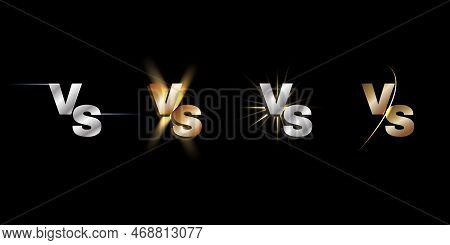 Vs Sign Set, Versus Vector & Photo (Free Trial) | Bigstock