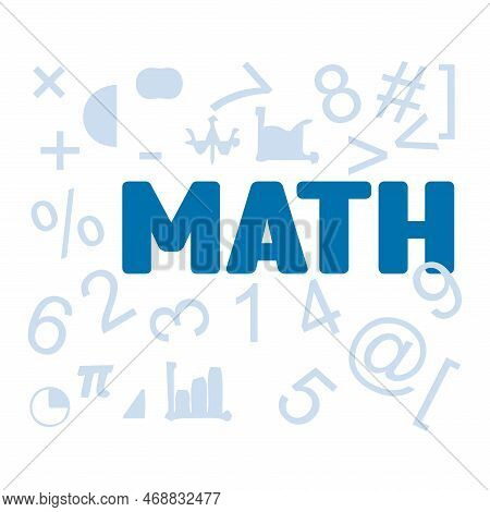 Math Background White Vector & Photo (Free Trial) | Bigstock
