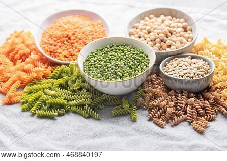 Variety Fusilli Pasta Image & Photo (Free Trial) | Bigstock