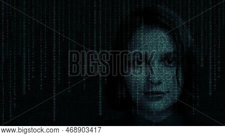 Female Face Matrix Image & Photo (Free Trial) | Bigstock