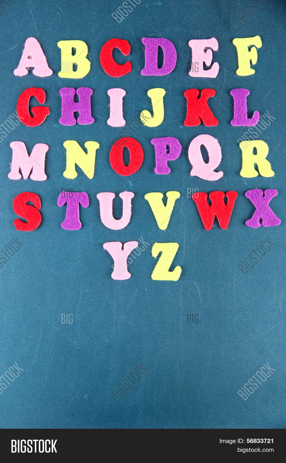 English Alphabet On Image & Photo (Free Trial) | Bigstock