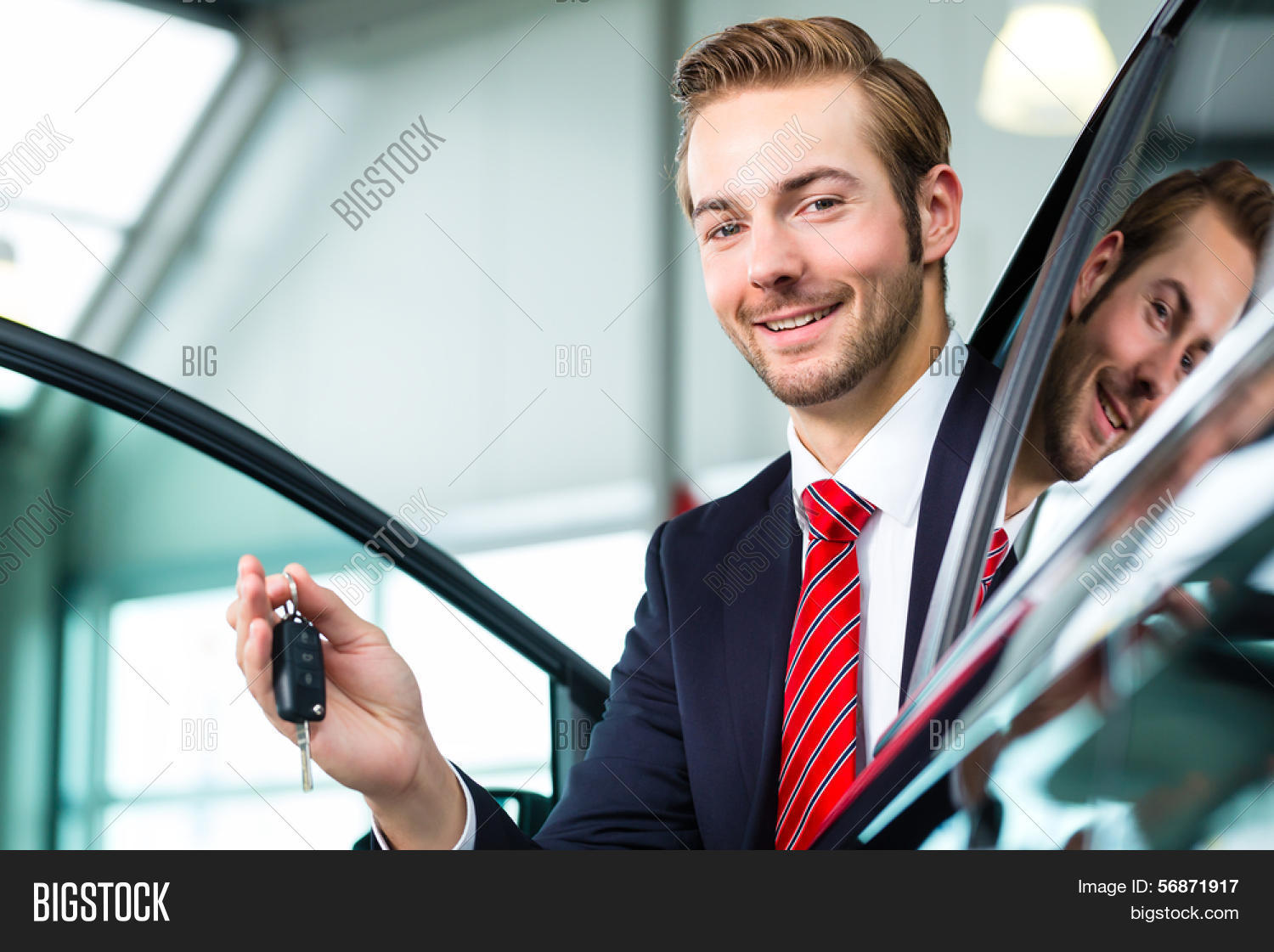 Seller Car Salesman Image & Photo (Free Trial) | Bigstock