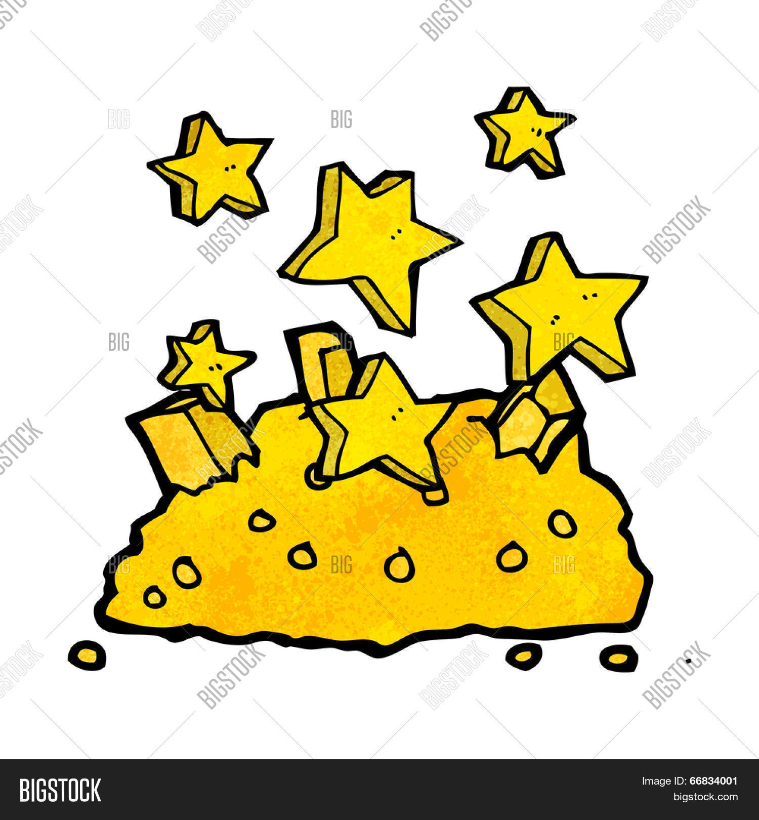 Cartoon Pile Gold Image & Photo (Free Trial) | Bigstock