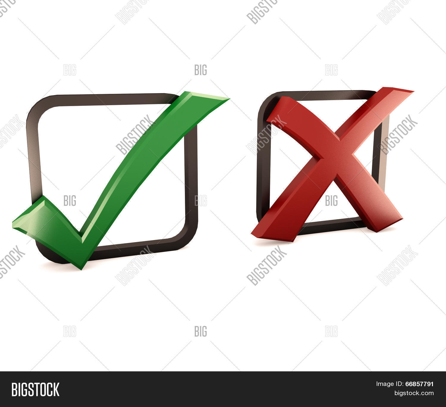 Checkmark On Isolated Image & Photo (Free Trial) | Bigstock