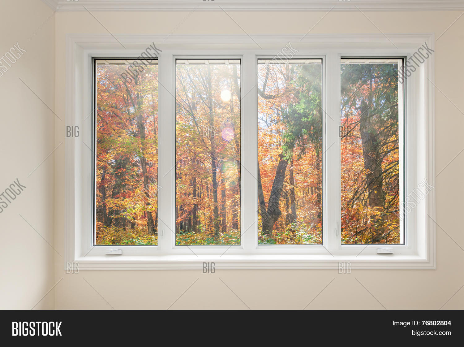 Large Four Pane Window Image & Photo (Free Trial) | Bigstock