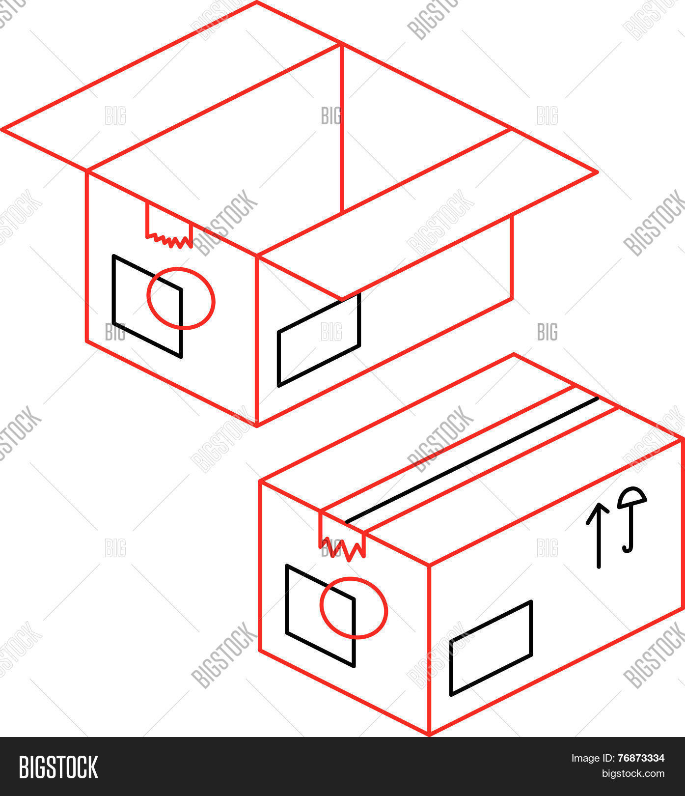 Linear Design Open Vector & Photo (Free Trial) | Bigstock