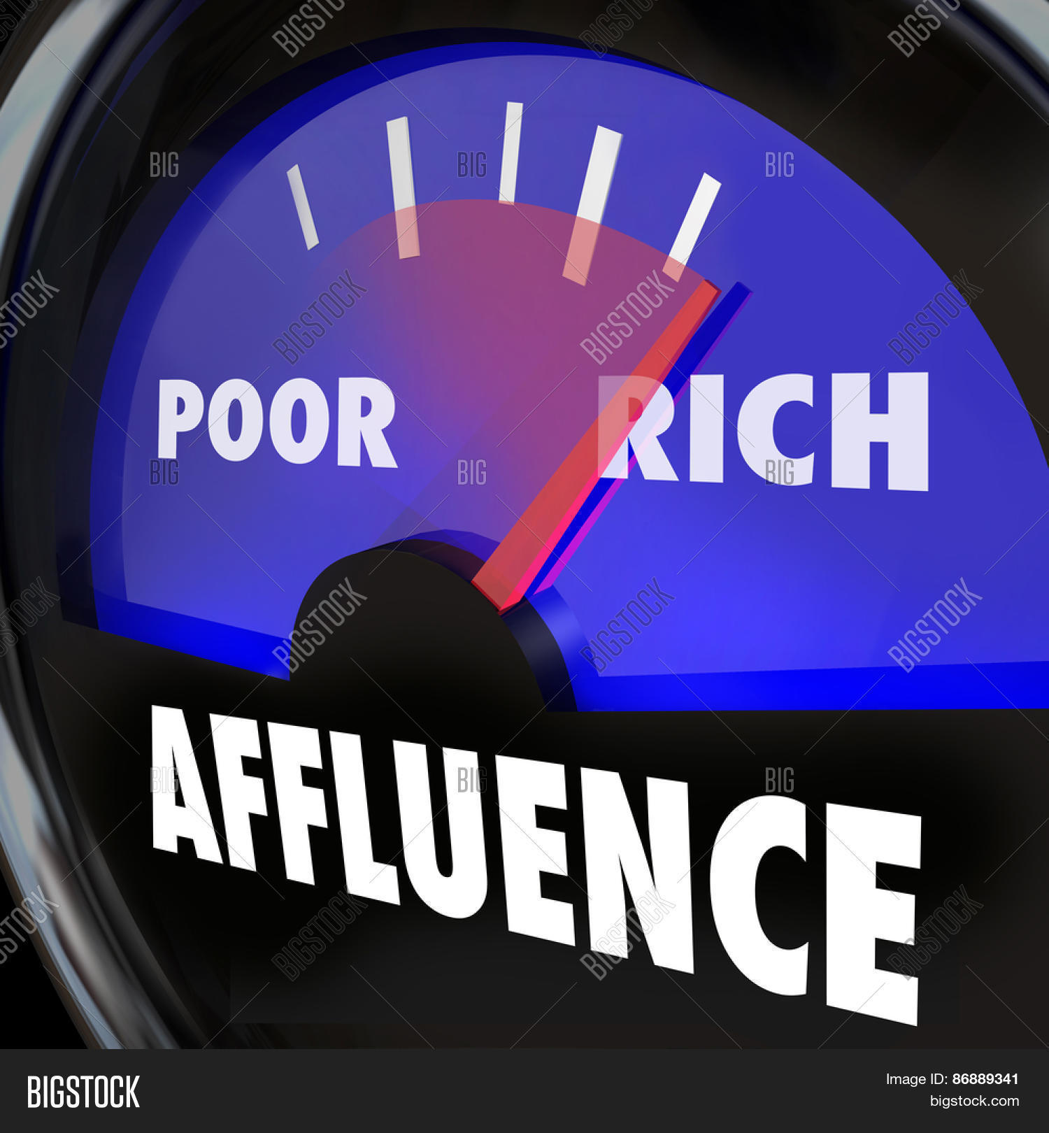 Affluence Word On Image & Photo (Free Trial) | Bigstock