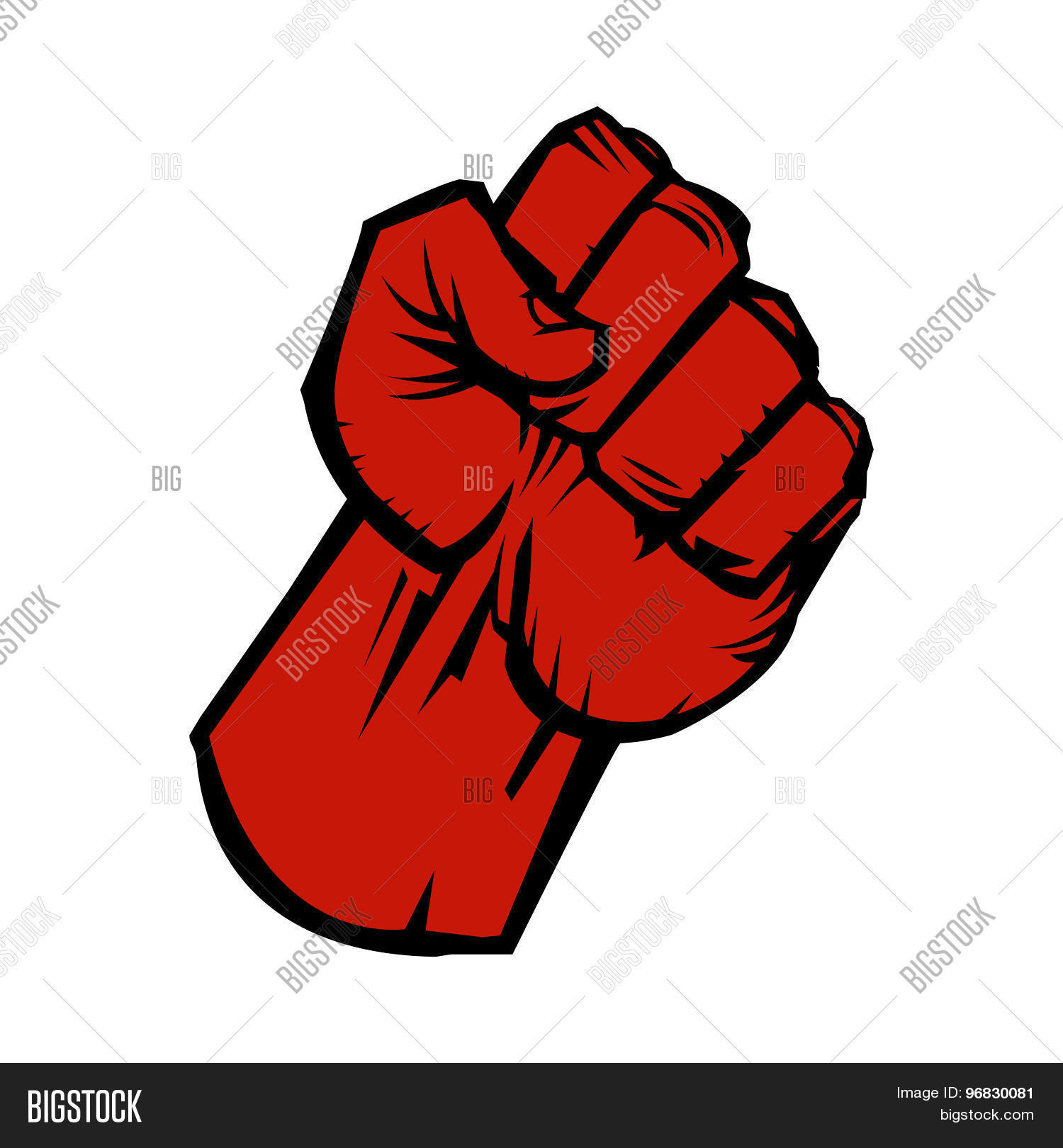 Raised Fist Vector & Photo (Free Trial) | Bigstock