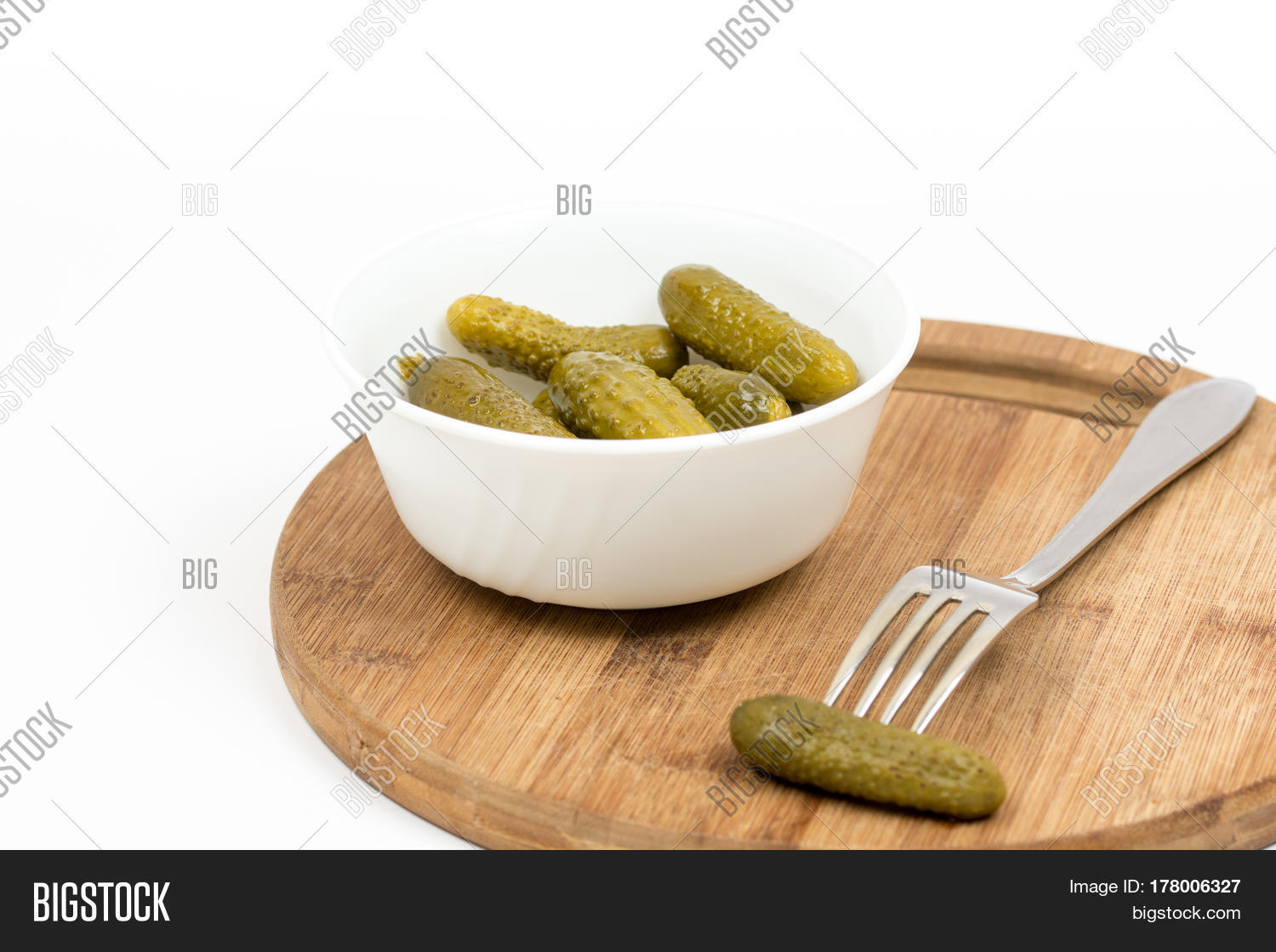 Small Pickles White Image & Photo (Free Trial) | Bigstock