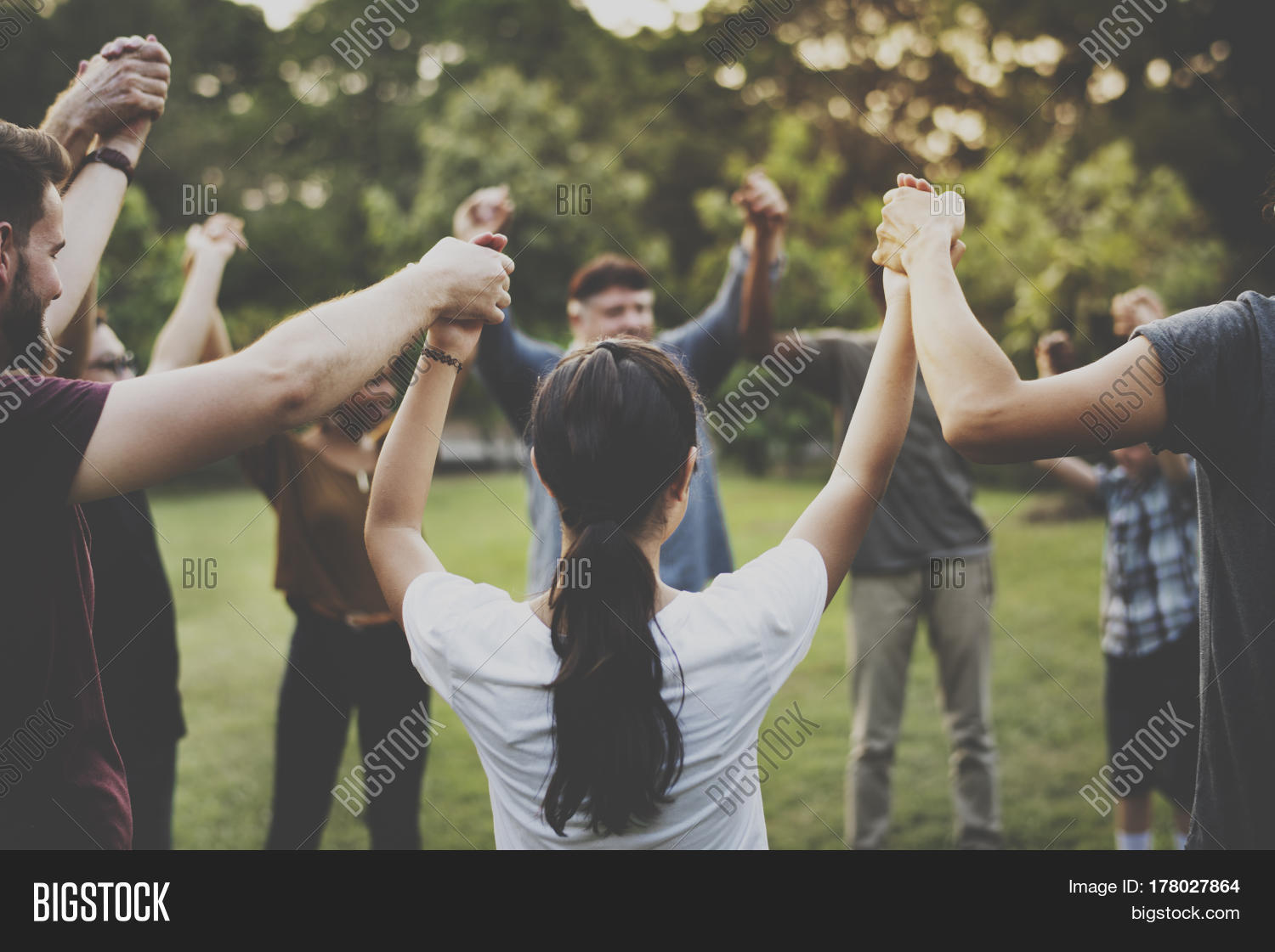 Group People Holding Image & Photo (Free Trial) | Bigstock