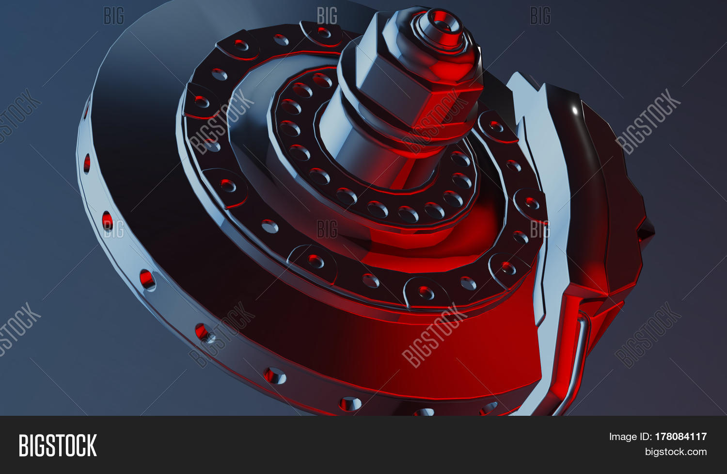 Car Disk Brake, 3d Image & Photo (Free Trial) | Bigstock