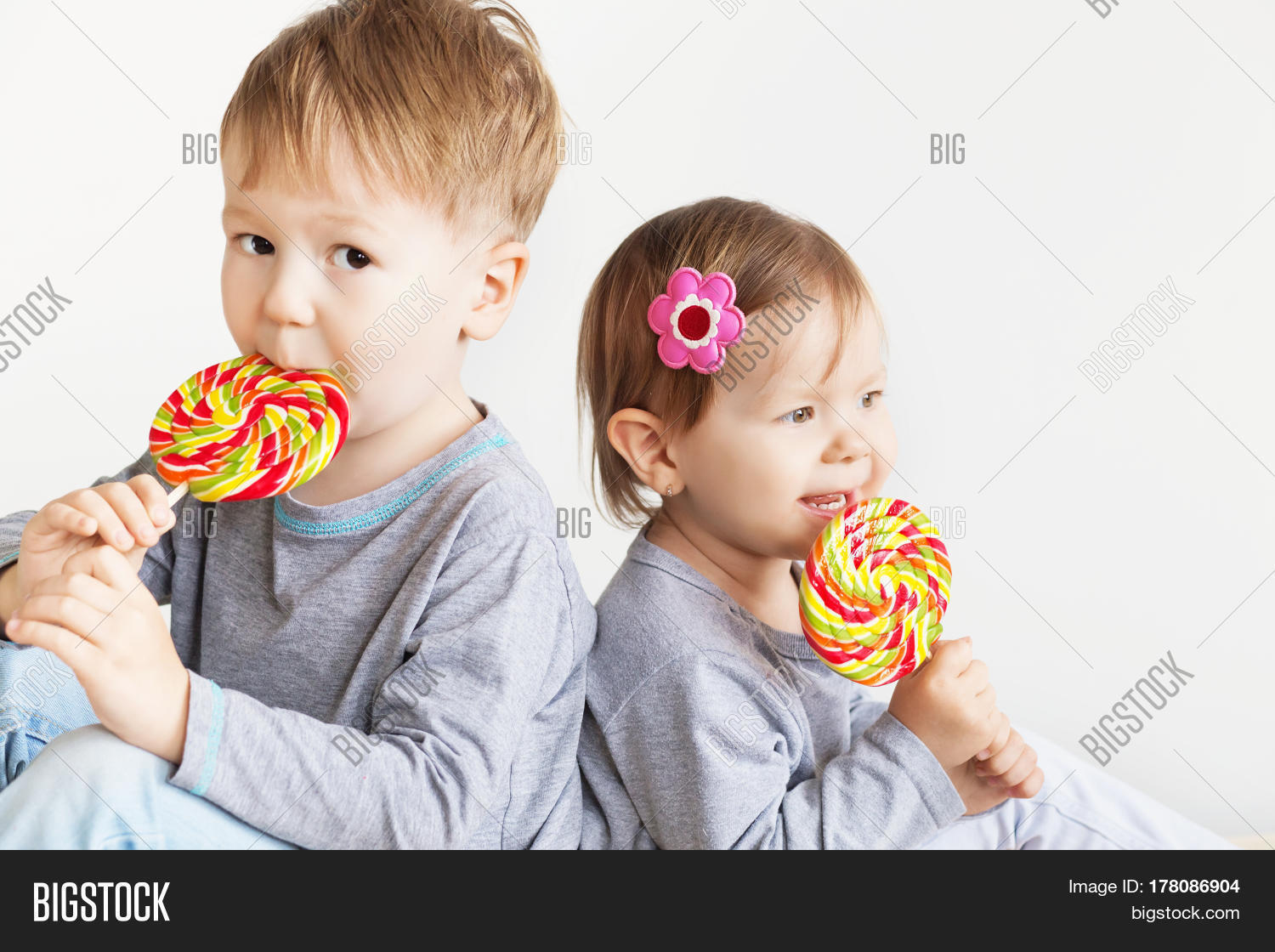 Small Kids Eating Image & Photo (Free Trial) | Bigstock