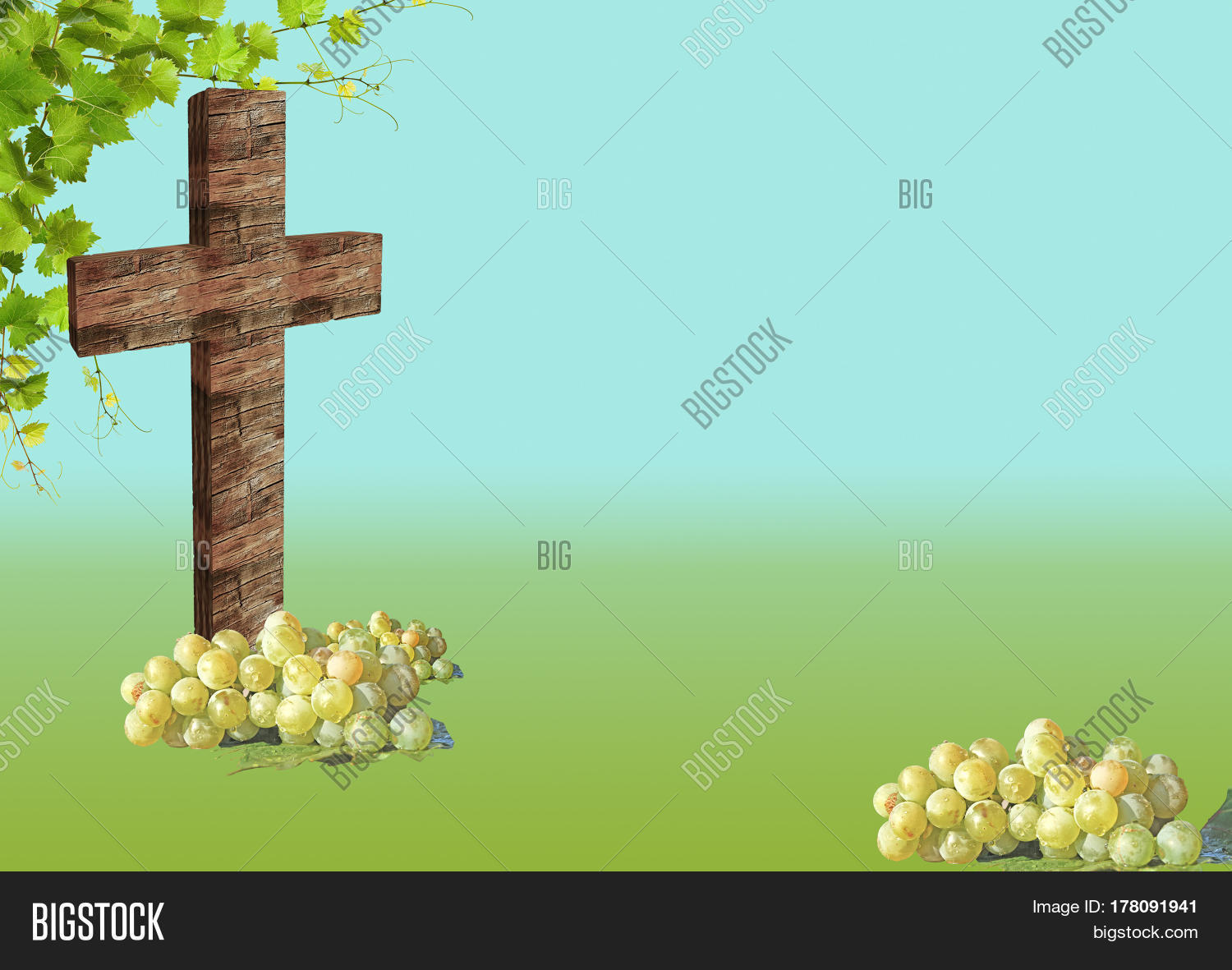 Christian Cross Grape Image & Photo (Free Trial) | Bigstock