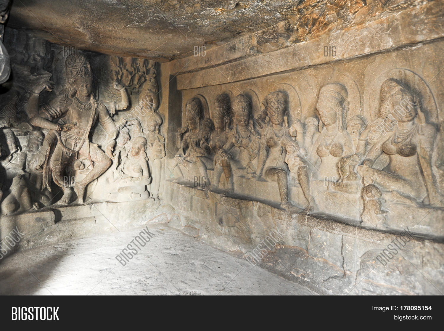 Statues On Ellora Image & Photo (Free Trial) | Bigstock