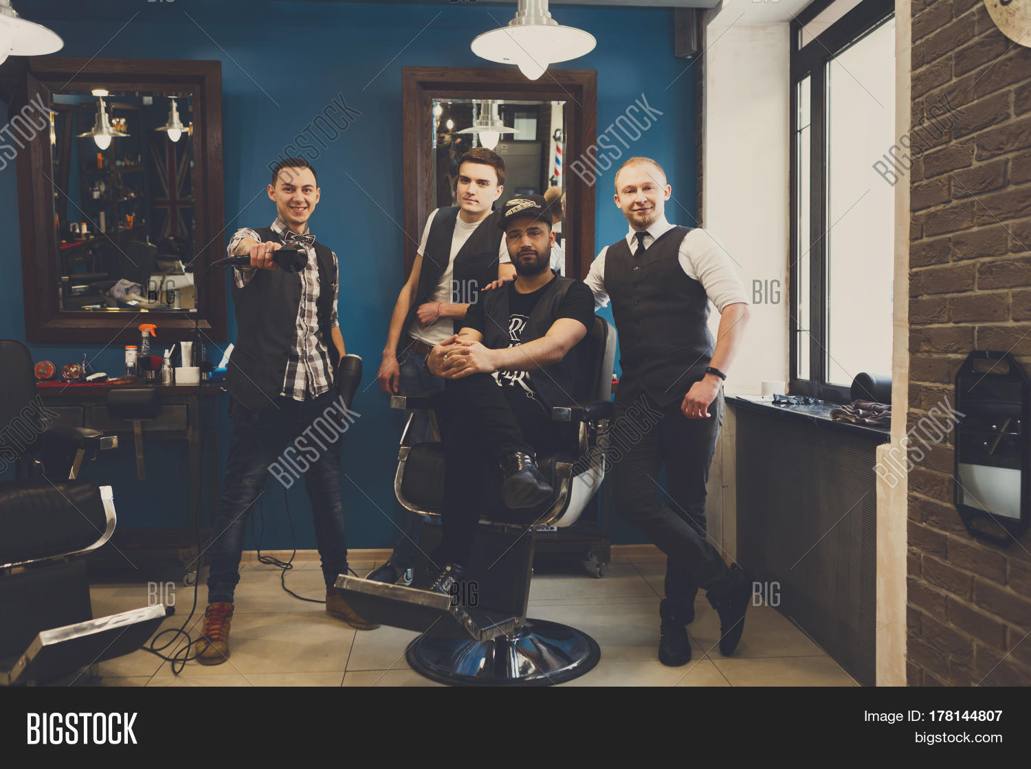 Team Barbers Modern Image & Photo (Free Trial) | Bigstock