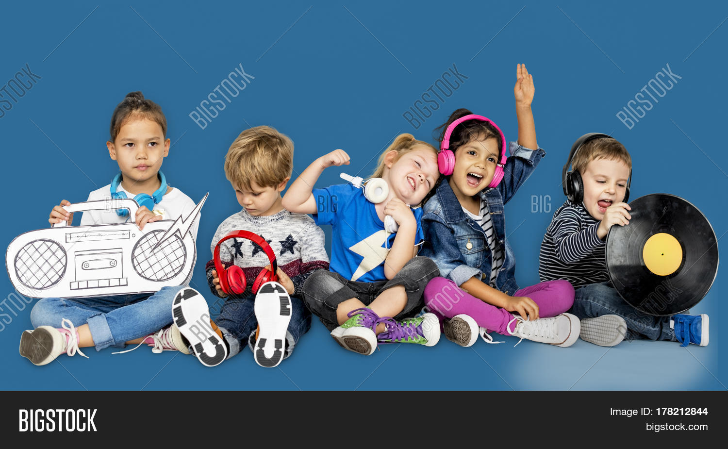 Little Children Music Image & Photo (Free Trial) | Bigstock