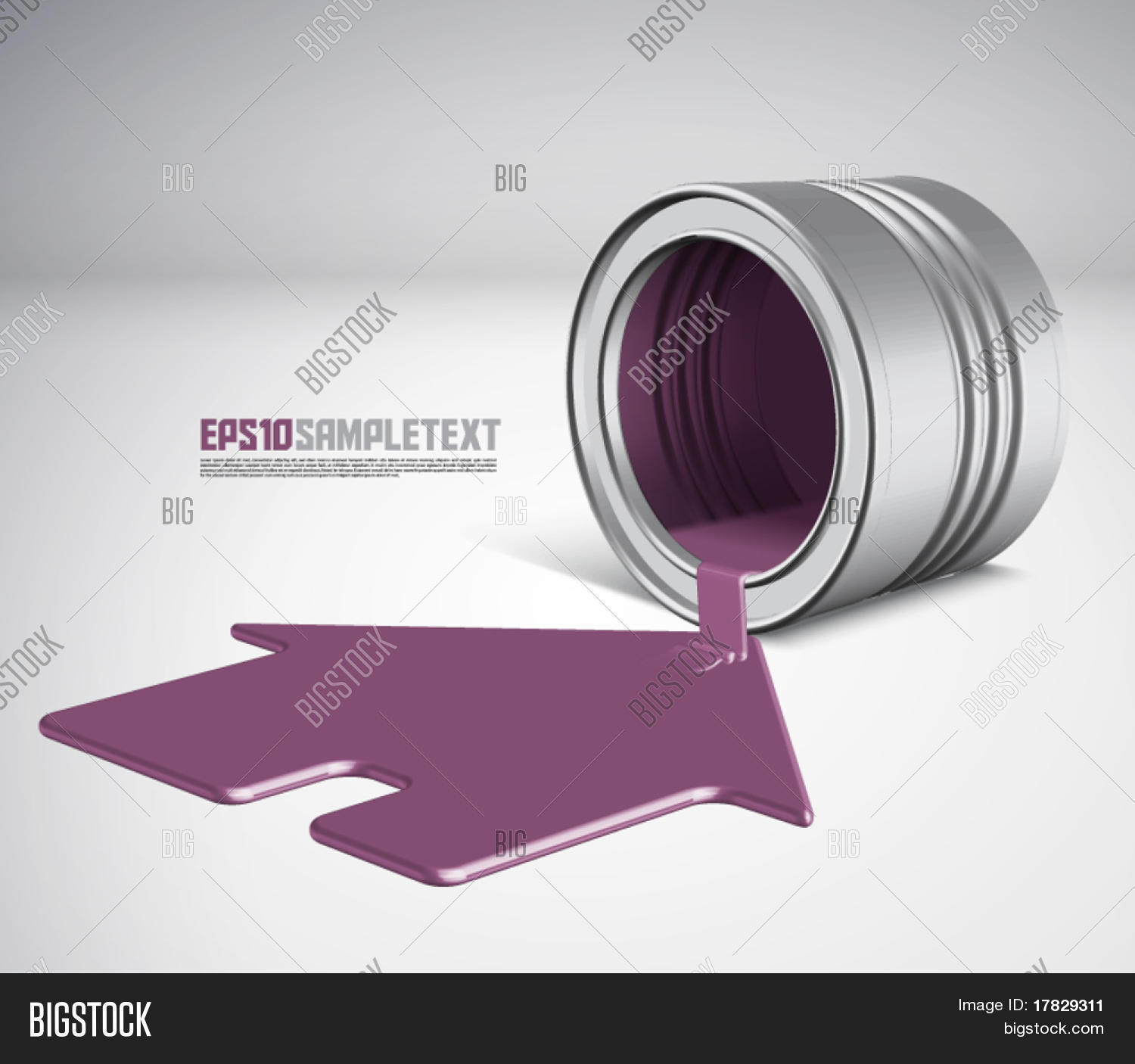 Vector Spilled Paint Vector & Photo (Free Trial) | Bigstock