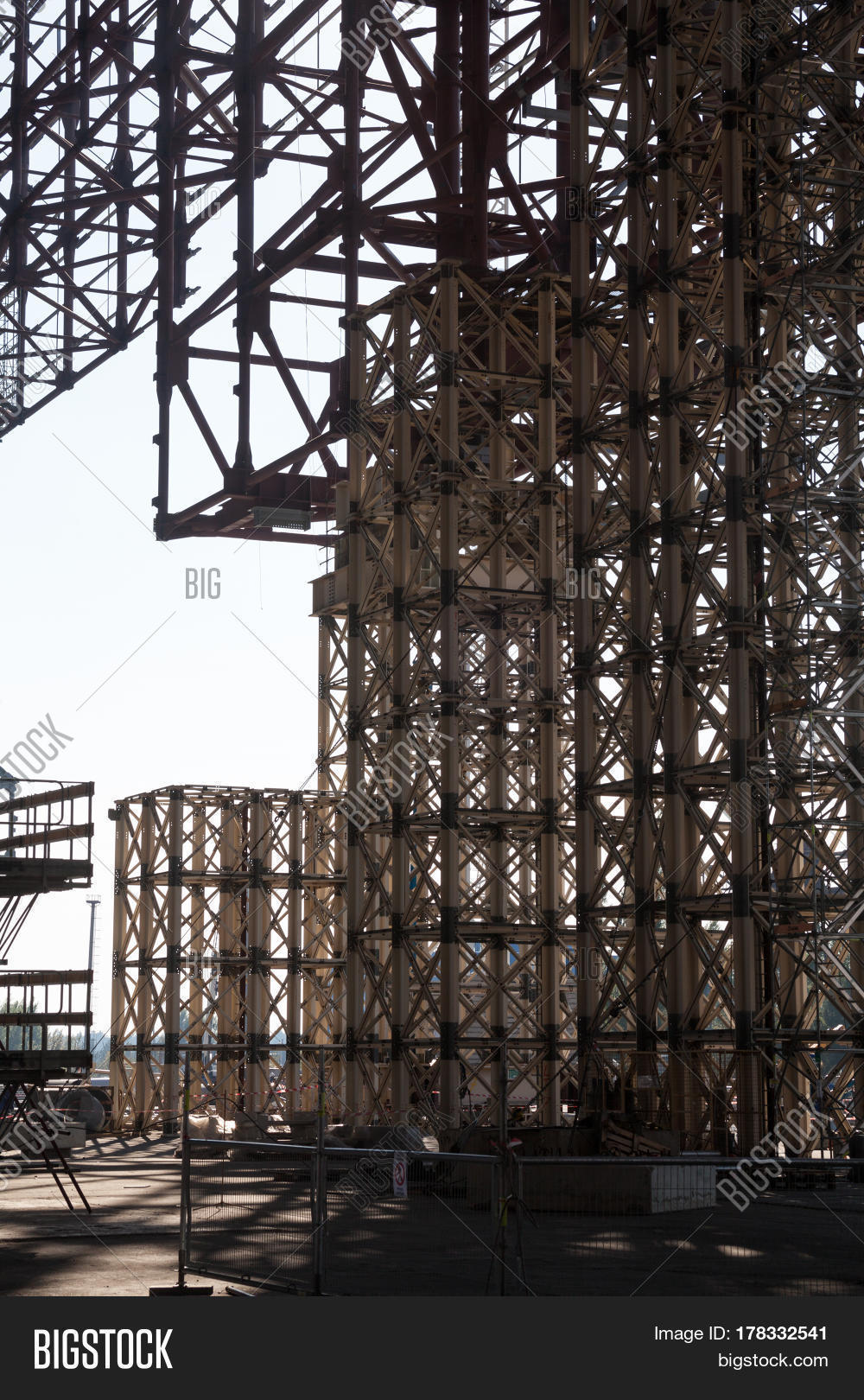 Metal Scaffolding ( Image & Photo (Free Trial) | Bigstock
